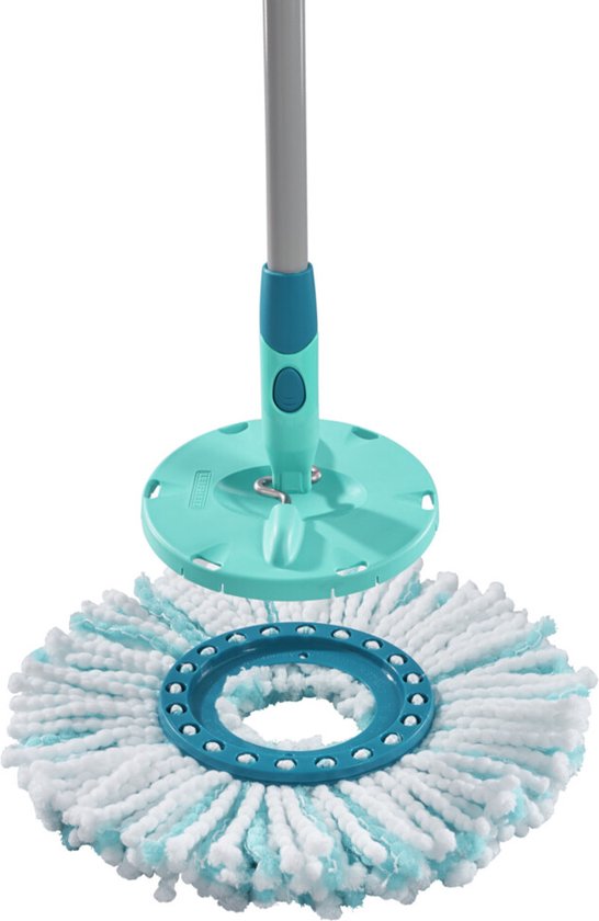 Leifheit Clean Twist Micro Disc Mop Ergo - Vervangingskop - 2-vezels ...