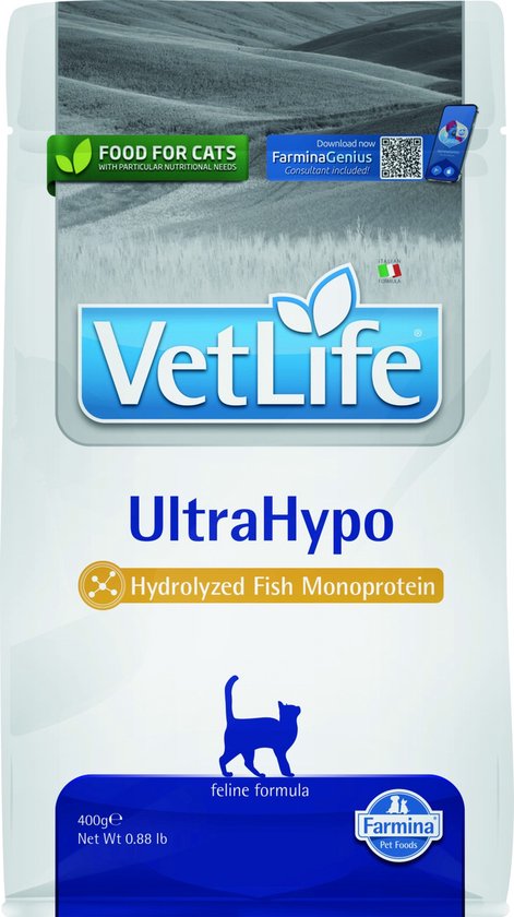 Vet Life kattenvoeding UltraHypo 400 gr. | bol