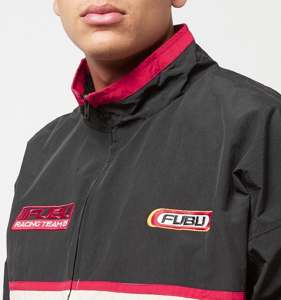 Fubu FUBU Corporate Track Jacket creme/black/red - Maat L | bol