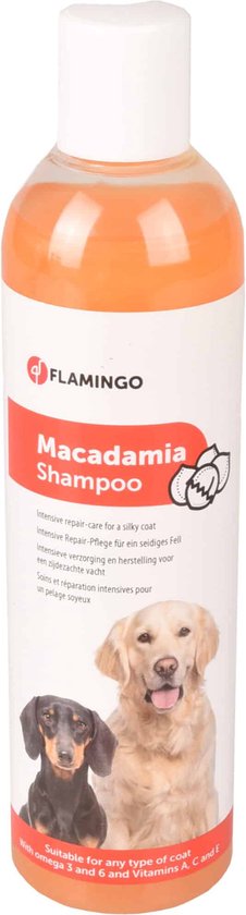 Flamingo Hondenshampoo Macadamia Shampoo - Oranje | bol