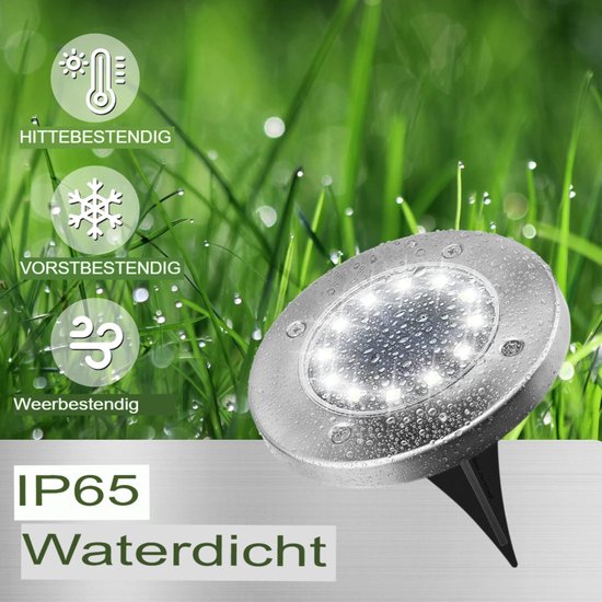 Solar Tuinverlichting Grondspots - Solar Tuinverlichting Zonne Energie ...