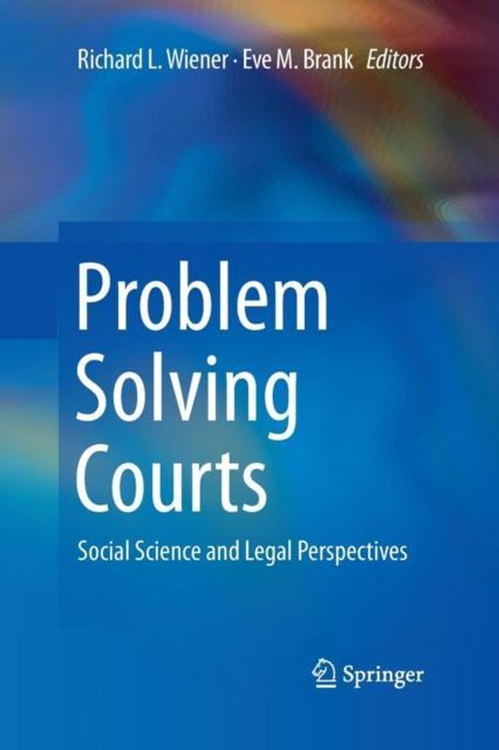 Problem Solving Courts | 9781489999870 | Boeken | bol