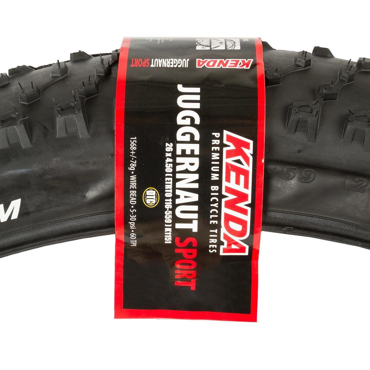 Kenda Pneu Juggernaut Sport 26 pouces (116-559) Zwart | bol.com