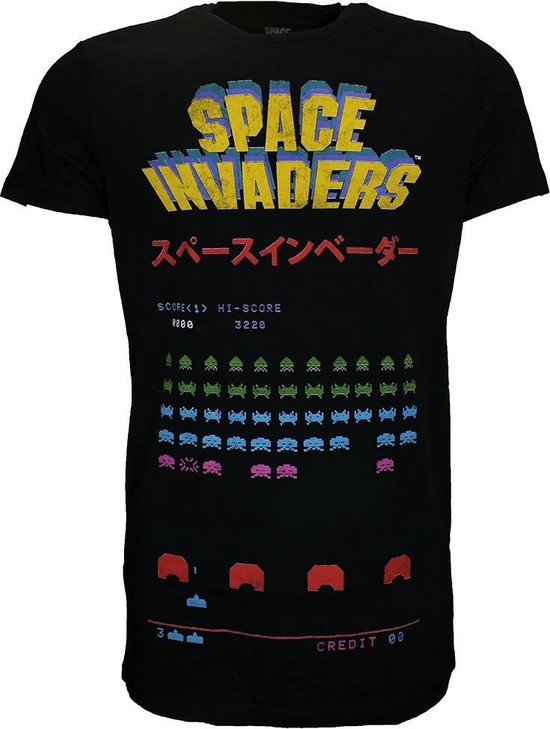 Atari Space Invaders Retro T-Shirt - Officiële Merchandise | bol.com