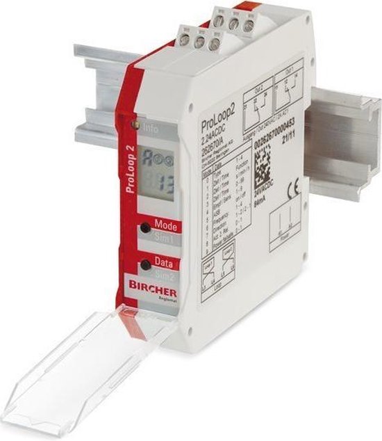 Detectielusversterker Bircher Proloop 1-kan 24V | bol.com