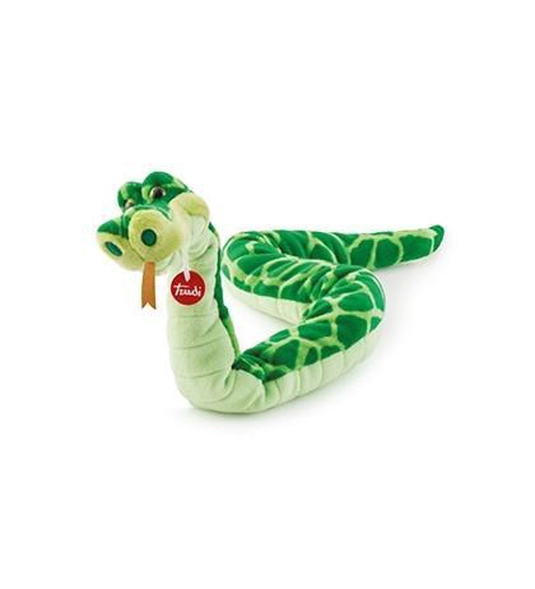 Trudi Knuffel Slang Cyrano Groen 66 Cm | bol.com