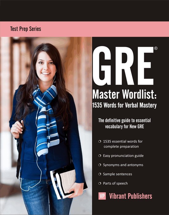 GRE Master Word List: 1535 Words for Verbal Mastery (ebook), Vibrant ...