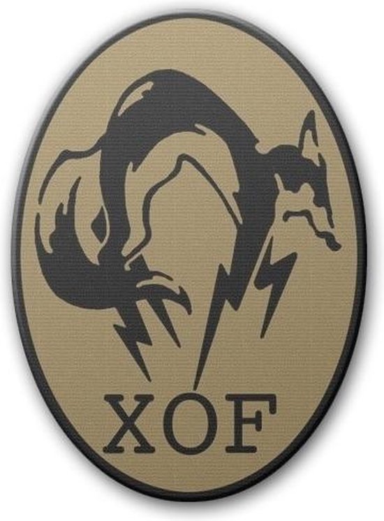Metal Gear Solid V Patch XOF Logo | bol.com