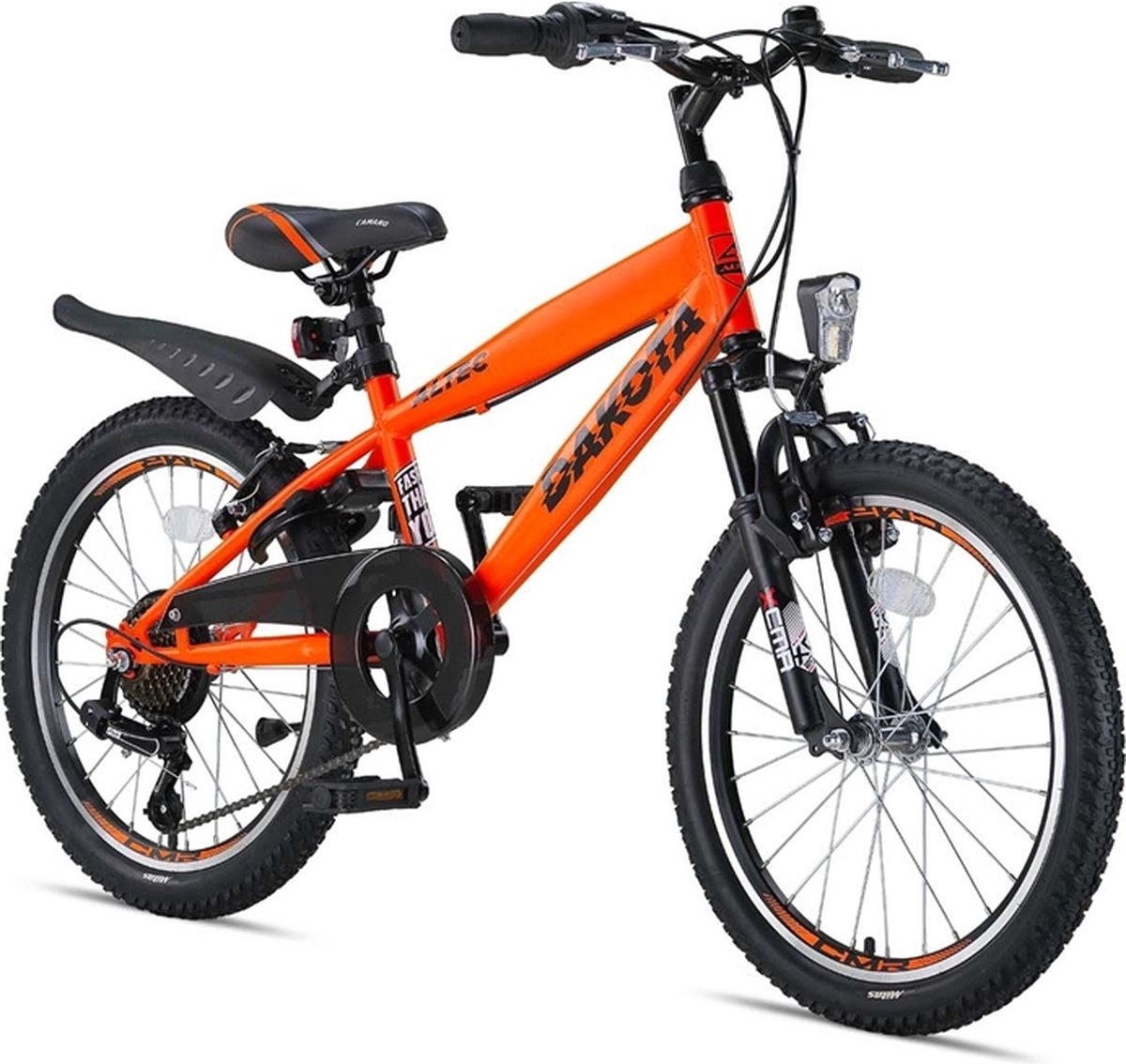 Vélo Altec Dakota pour Garçons 20 pouces - Orange Fluo | bol.com