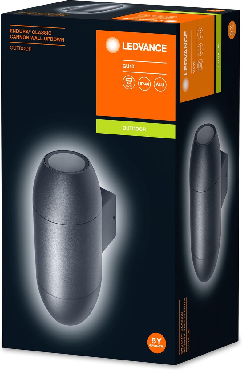 Ledvance Wandlamp Endura Classic Cannon Up-Down | GU10 | bol.com