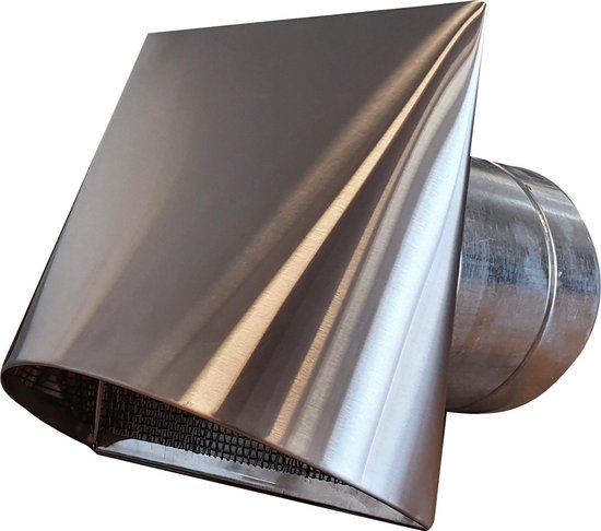 Gevelrooster RVS Ø160mm | bol