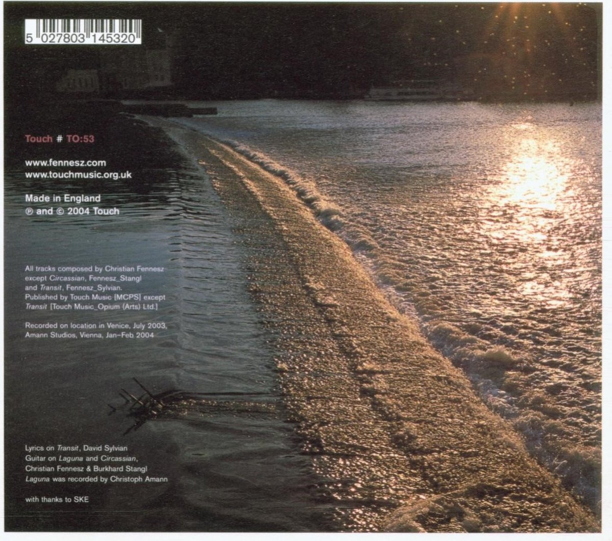 Christian Fennesz - Venice (CD), Christian Fennesz | CD (album ...