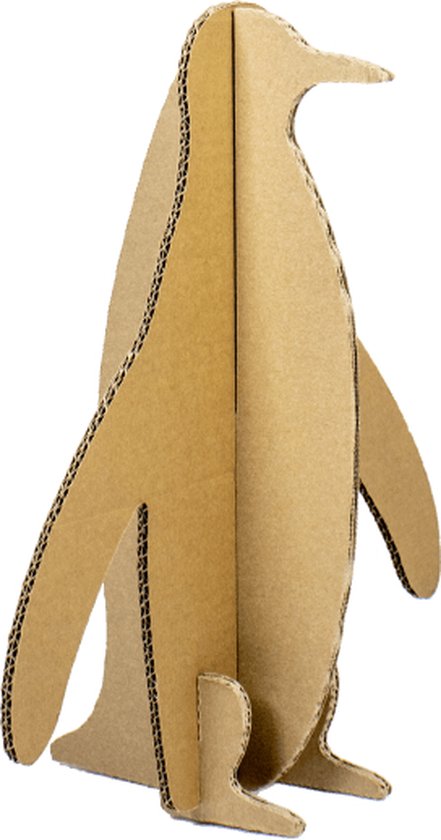 Kartonnen Pinguïn - Cadeau van Duurzaam Karton - Hobbykarton - KarTent ...