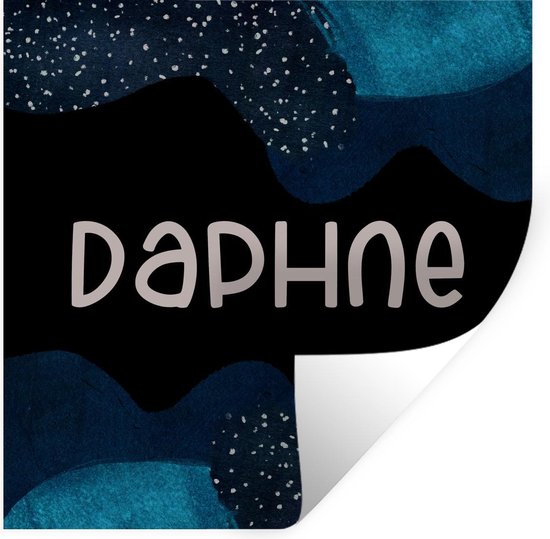 Muurstickers - Sticker Folie - Daphne - Pastel - Meisje - 100x100 cm ...