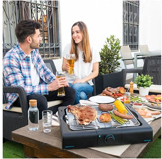 Cecotec - Elektrische Barbecue - Elektrische Grill - Tafelbarbecue ...
