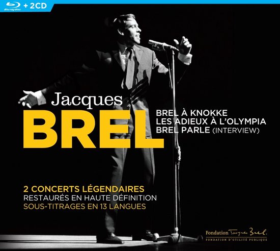 Jacques Brel - En Concert (CD), Jacques Brel | Muziek | bol.com