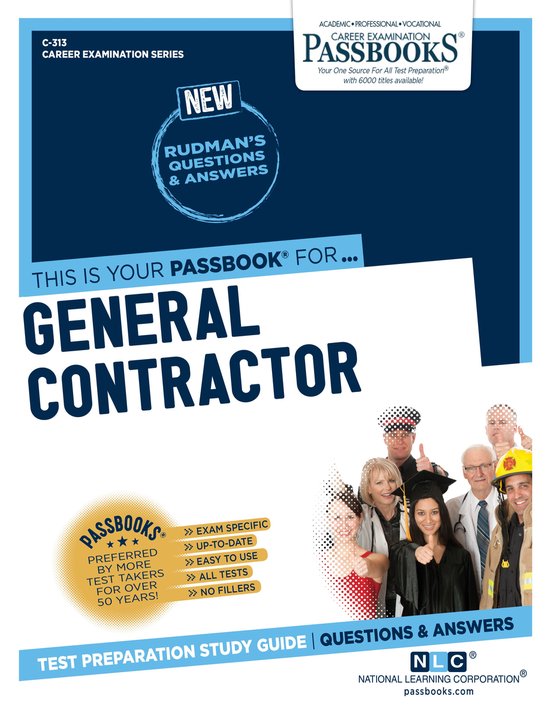 General Contractor (ebook), National Learning Corporation ...