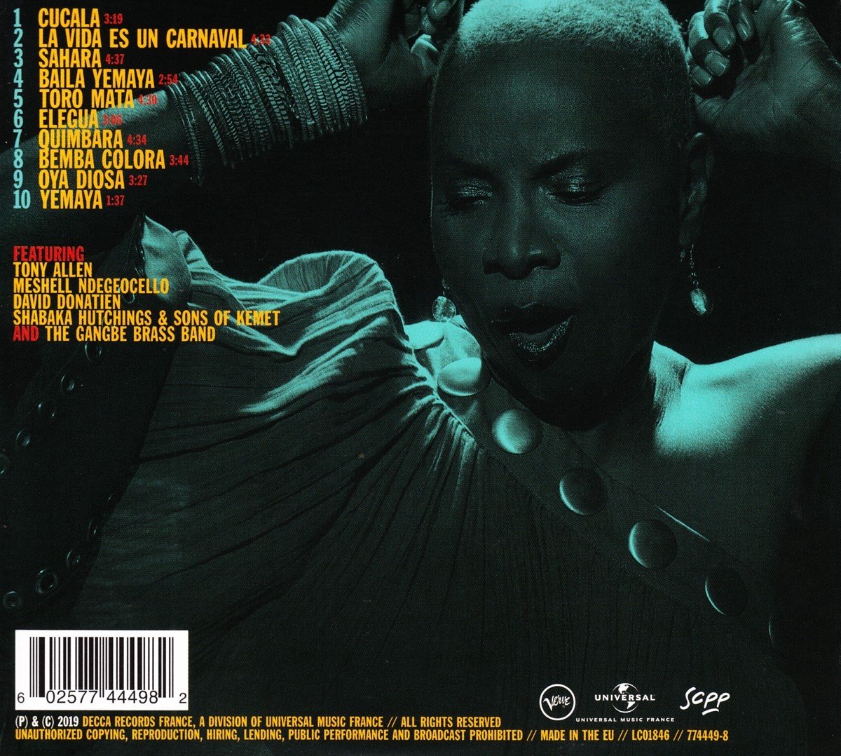 Angelique Kidjo - Celia (CD), Angelique Kidjo | CD (album) | Muziek ...