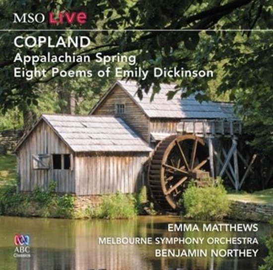 Emma Matthews - Copland Appalachian Spring, Eight Poems of Emily ...