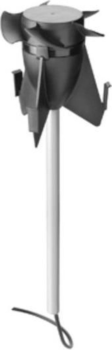 Ubbink Multivent hybride ventilator 131mm zwart | bol.com