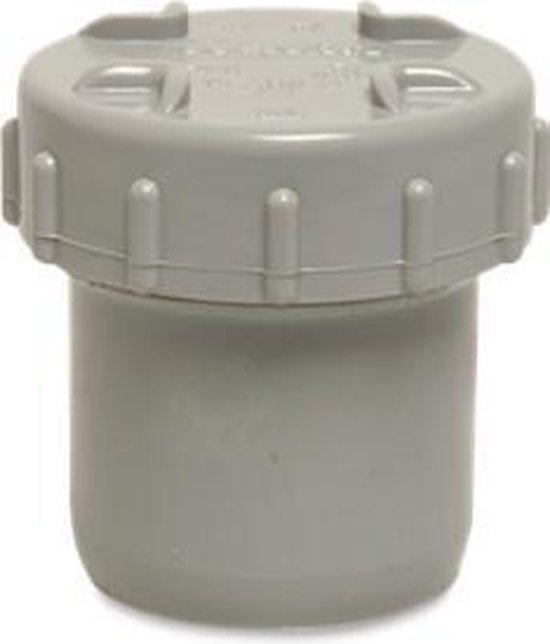 PVC EINDSET MET SCHROEFDOP 75MM | bol