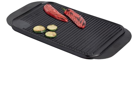 Gietijzeren Grillplaat - Dubbelzijdig - Vogue M650 | bol