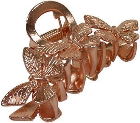 Haarspeld Klem Vlinder Metaal Koper | bol.com