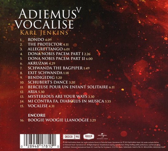 Karl Jenkins - Adiemus V - Vocalise (CD), Karl Jenkins | Muziek | bol