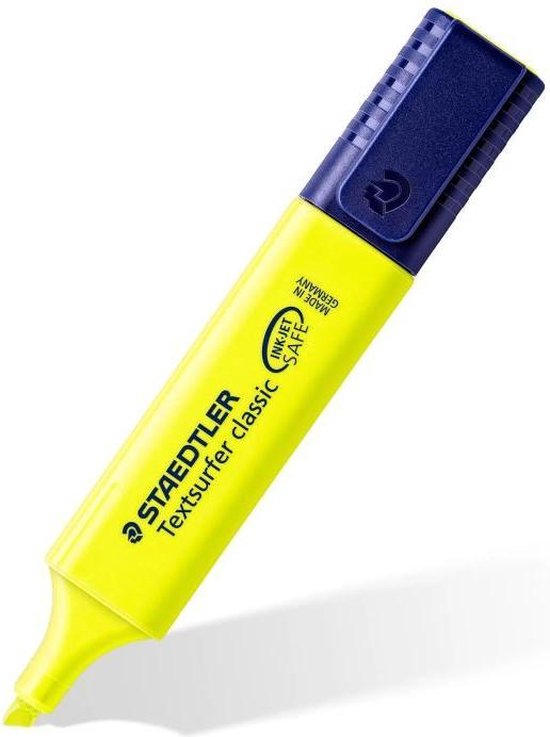 STAEDTLER Textsurfer classic tekstmarker geel | bol