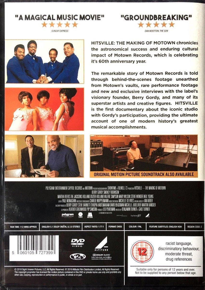 Hitsville - The Making Of Motown (DVD) (Dvd) | Dvd's | bol