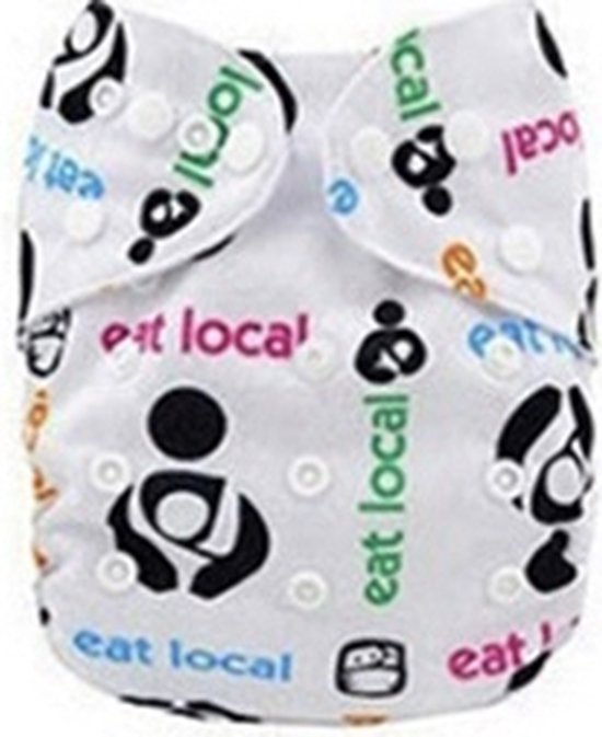 Pocketluier Bamboe Bababoe - Eet lokaal | bol.com