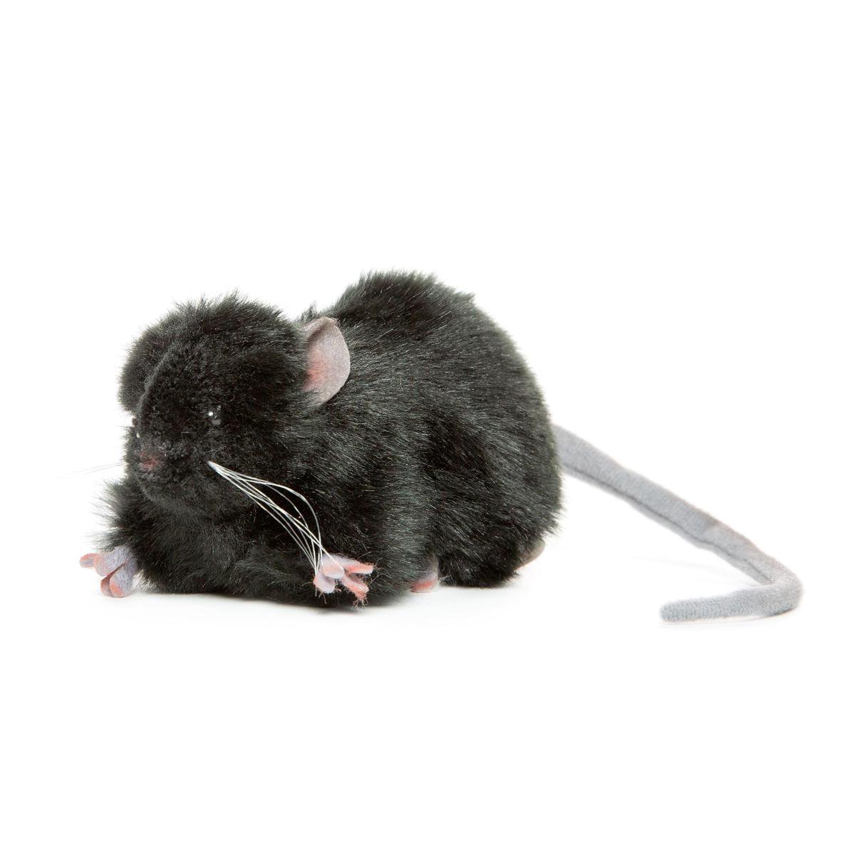 Rat Knuffel zwart, 12 cm, Hansa | bol