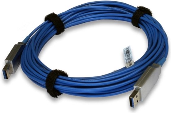 EXSYS EX-K1682 USB-kabel 50 m USB 3.2 Gen 1 (3.1 Gen 1) USB A Blauw | bol