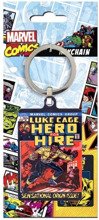 MARVEL - Metal Keychain - Luke Cage | bol.com