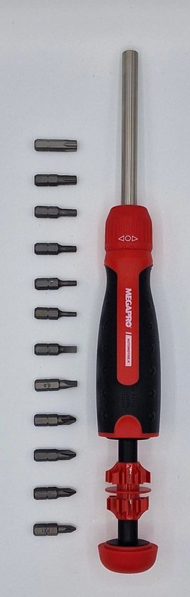 Automotive 13-in-1 multi-bit ratel schroevendraaier | bol