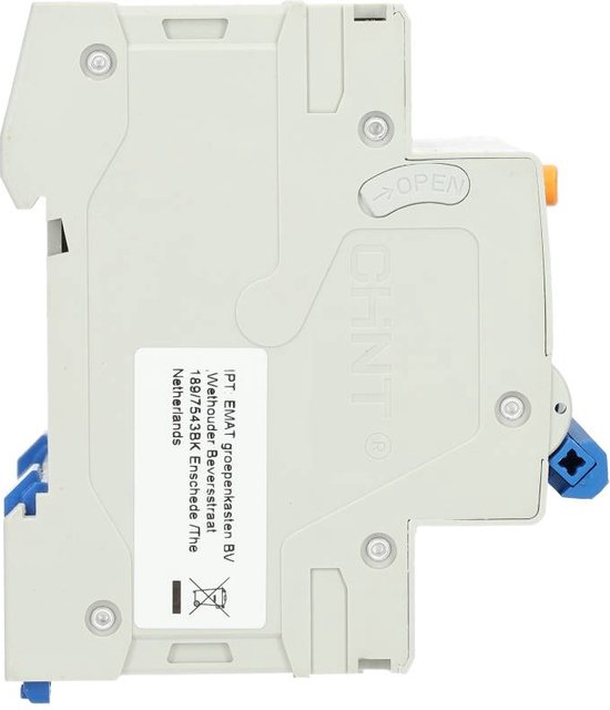 Chint aardlekautomaat 3-polig+nul 20A C-kar 30mA (2015C20) | bol