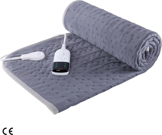 Elektrische Warmtedeken 150 x 80 cm - Elektrische onderdeken ...