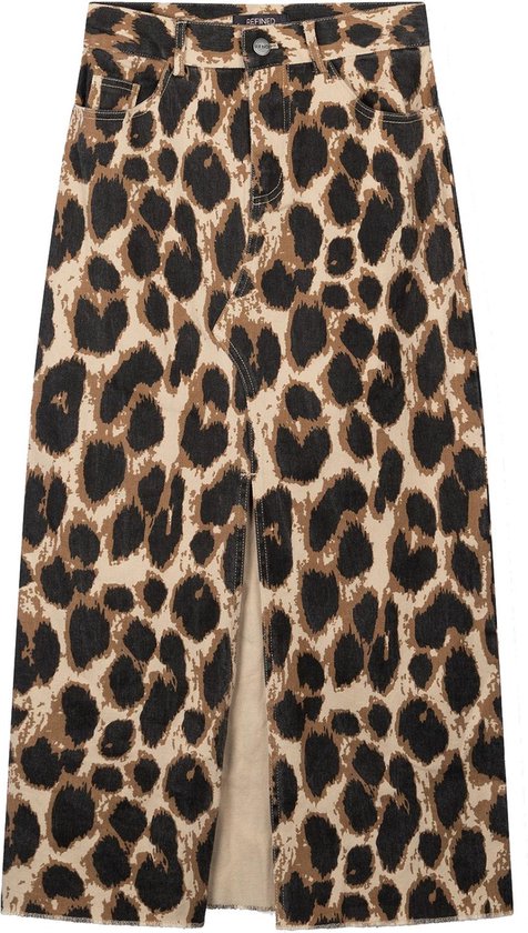Refined Department Rok Skirt Gigi R2310375286 850 Leopard Dames Maat ...