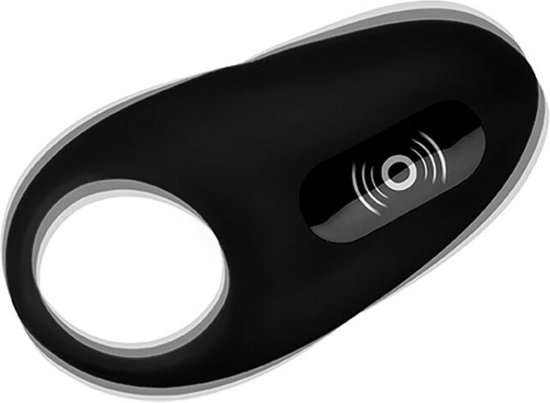 Vibrating Cock Ring with Remote Control - Black | bol