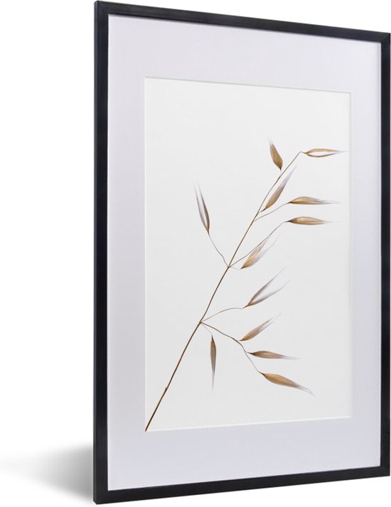 Fotolijst incl. Poster - subtle delicateness - 40x60 cm - Posterlijst | bol