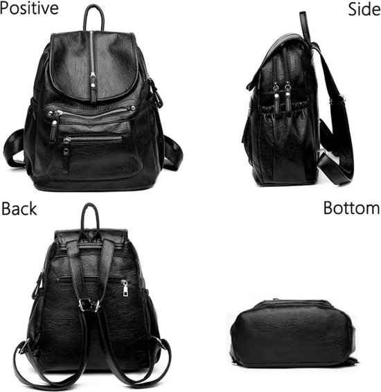 Avoir Avoir®-Stoere dames rugzak -Multifunctioneel - handige vakken ...