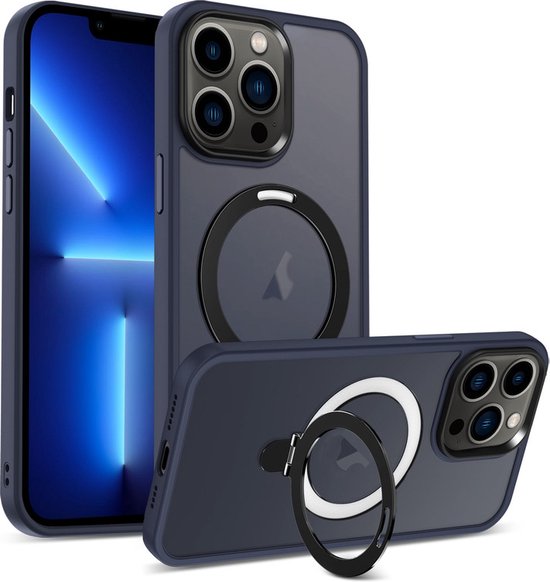 iPhone 13 PRO Hoesje - Siliconen Case - Geschikt voor Magsafe - Met ...