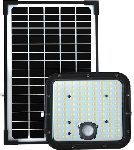 V-TAC VT-432-B Solarlampen - Solar schijnwerpers Kubus - IP65 - 4800 Lumen - 6400K | bol