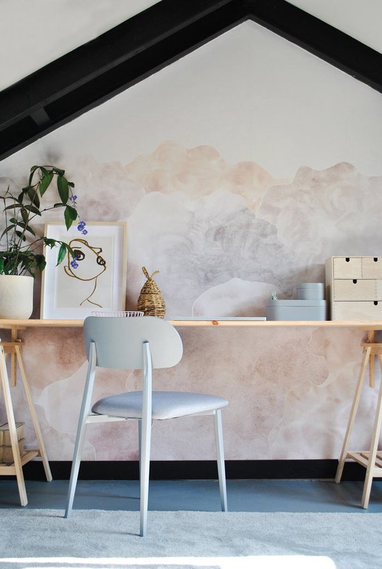 WallHaus - Rustgevend Behang Sahara - Vliesbehang - Beige | bol