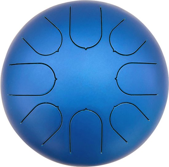 LIDAH® Steel Tongue Drum - C-Majeur Myko Series - Handpan 16 cm - voor ...