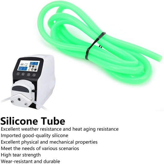 Silicone Peristaltic Pump Tube External Peristaltic Pump Extension Hose ...