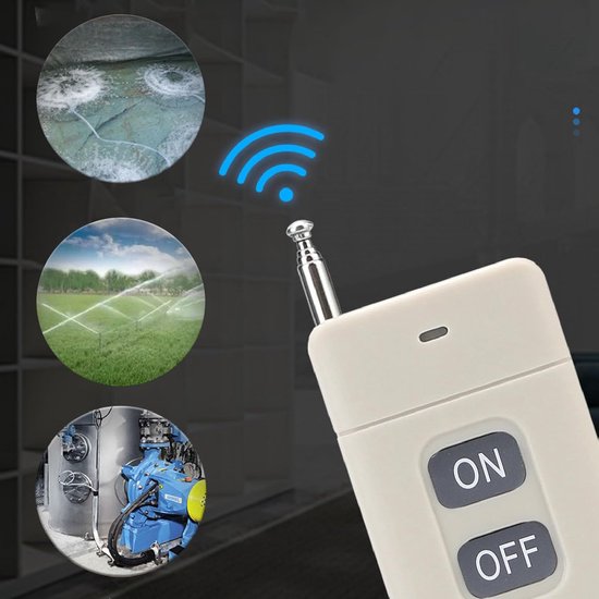 3 Phase Remote Control Switch Intelligent Switch 3KM Long Distance for ...