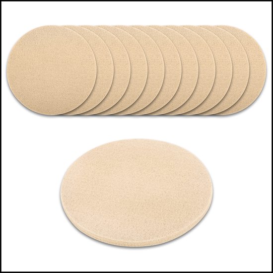 Sir Finley Monkey vilten onderzetters rond 10 cm (12 stuks) - glazen ...