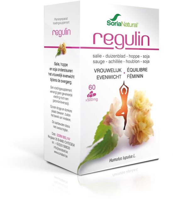Soria Natural Regulin 60 Capsules | bol