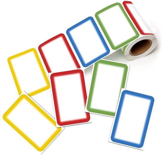 Naamlabels Stickers -diepvriesstickers-Verhuisstickers-Waterdichte ...